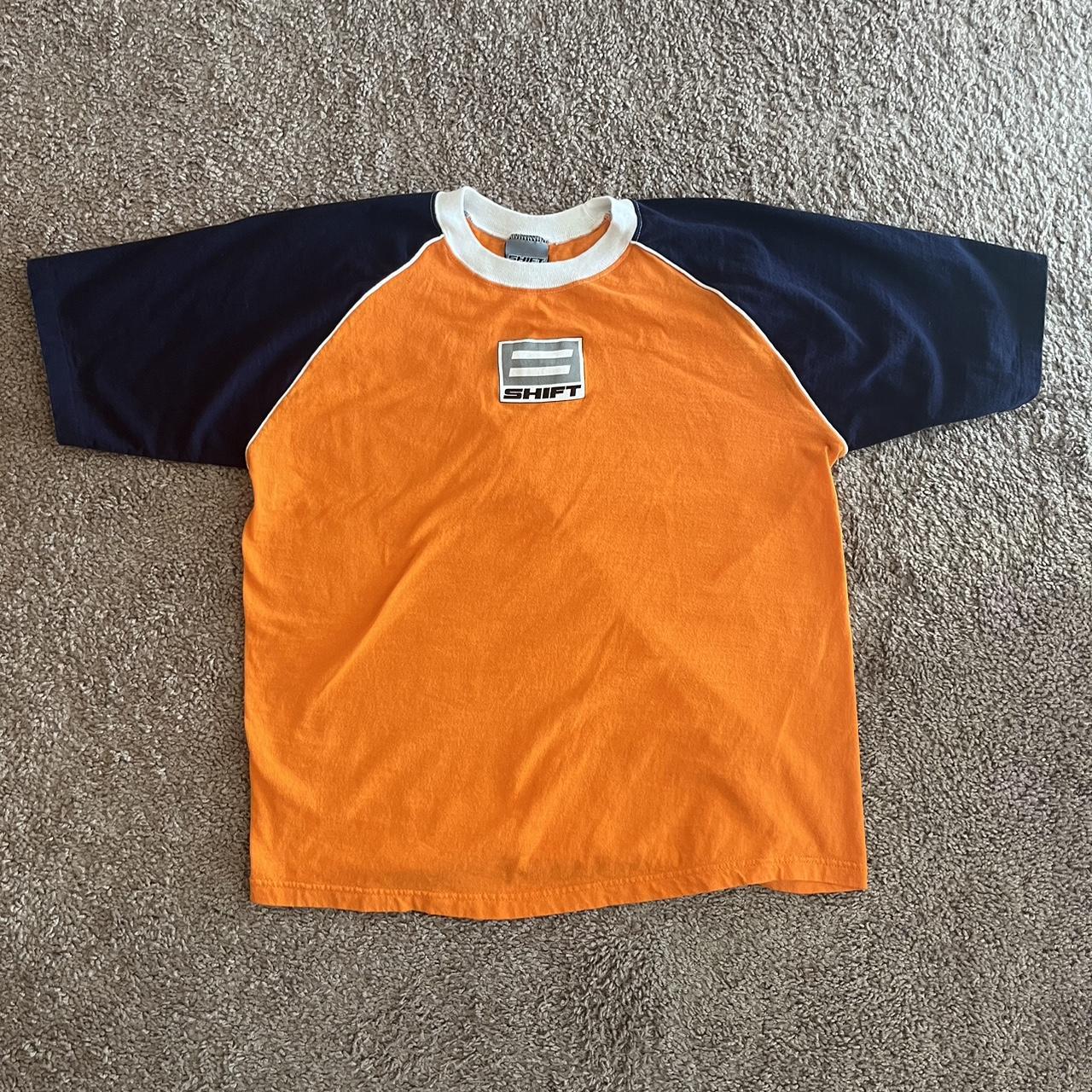 Late 90s “Shift” motocross shirt, single stitch... - Depop