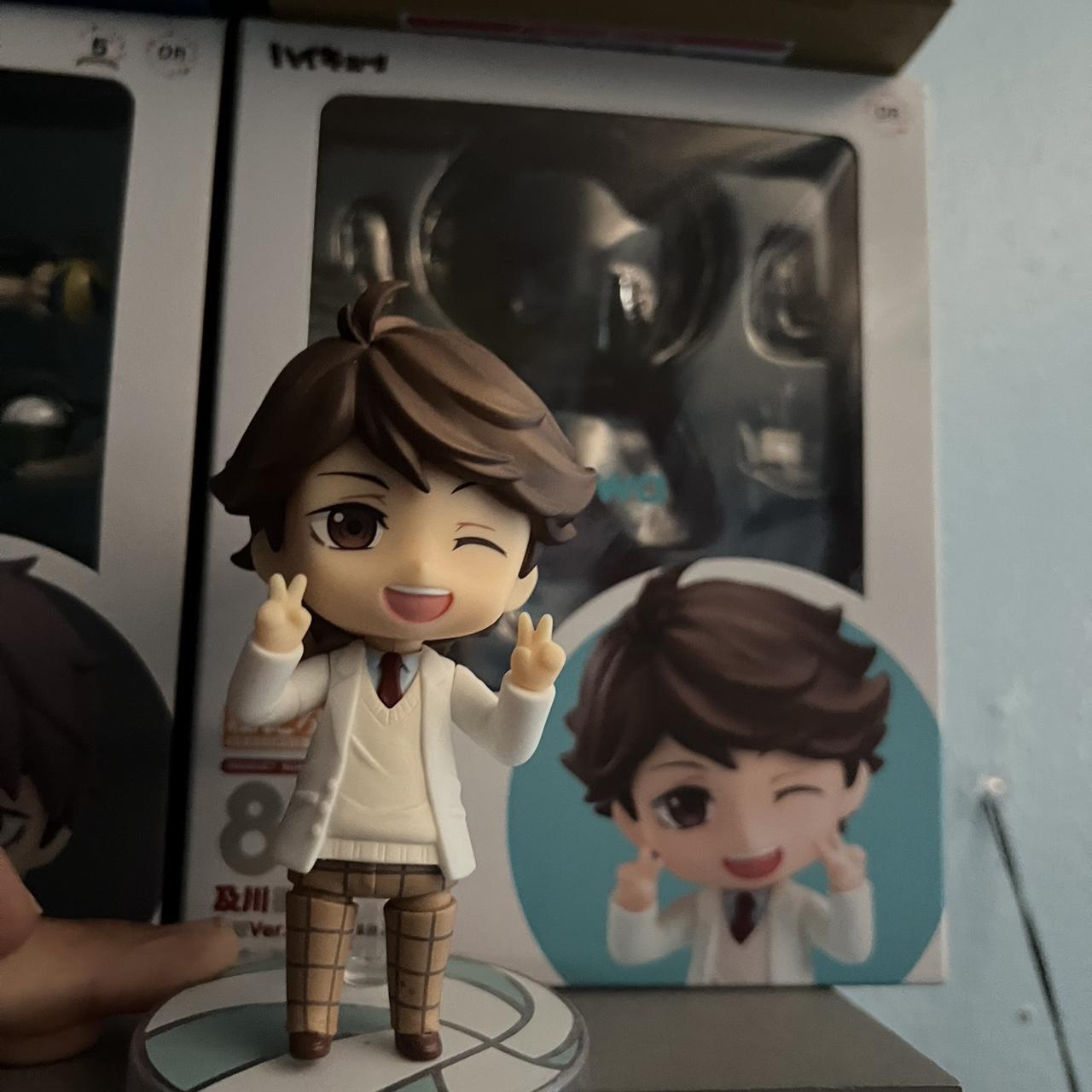Oikawa School Uniform Nendoroid #haikyuu #anime... | Depop