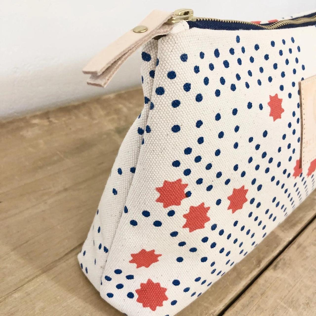 Royal Night Sky Jen Handmade Bag Specs: 13" x 8.5"... | Depop