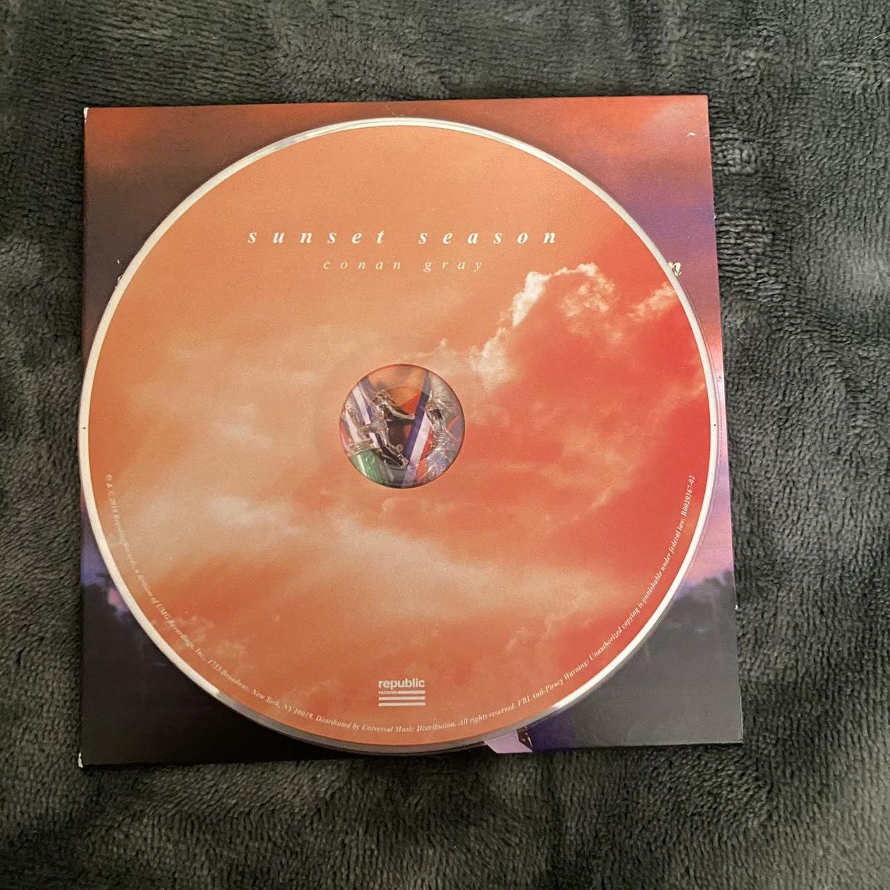 conan gray 'sunset season' ep cd in perfect... - Depop
