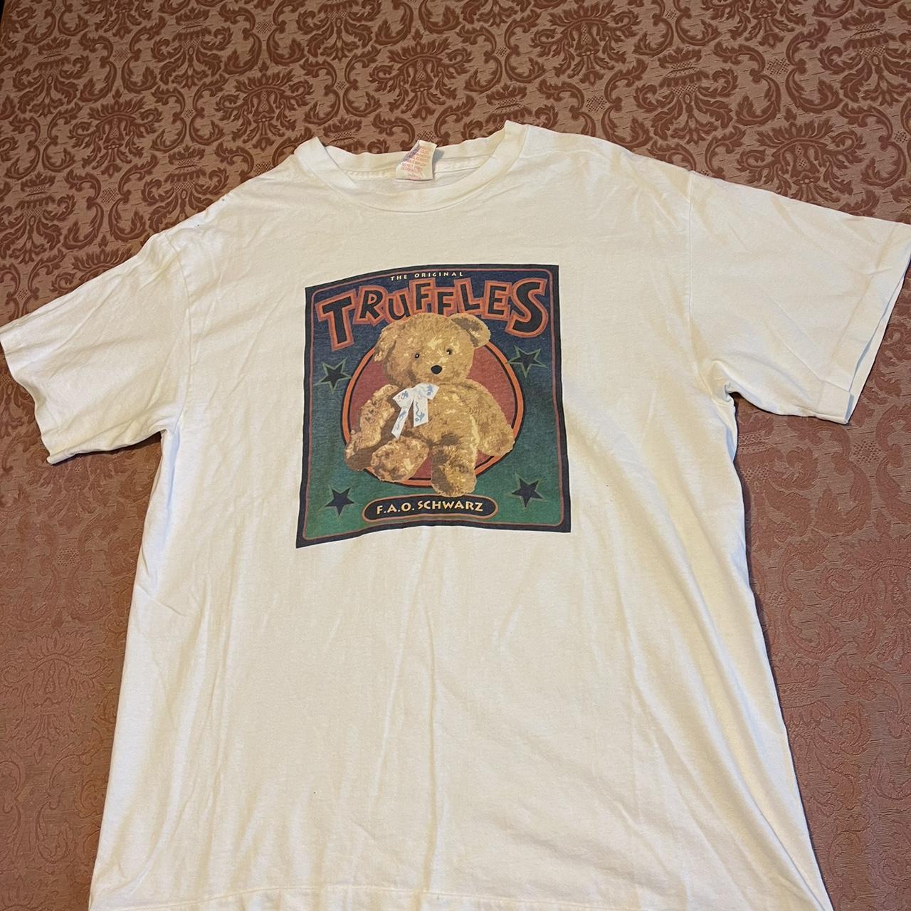 Teddy Tee Size L Length 29in P2P 20in Great... - Depop