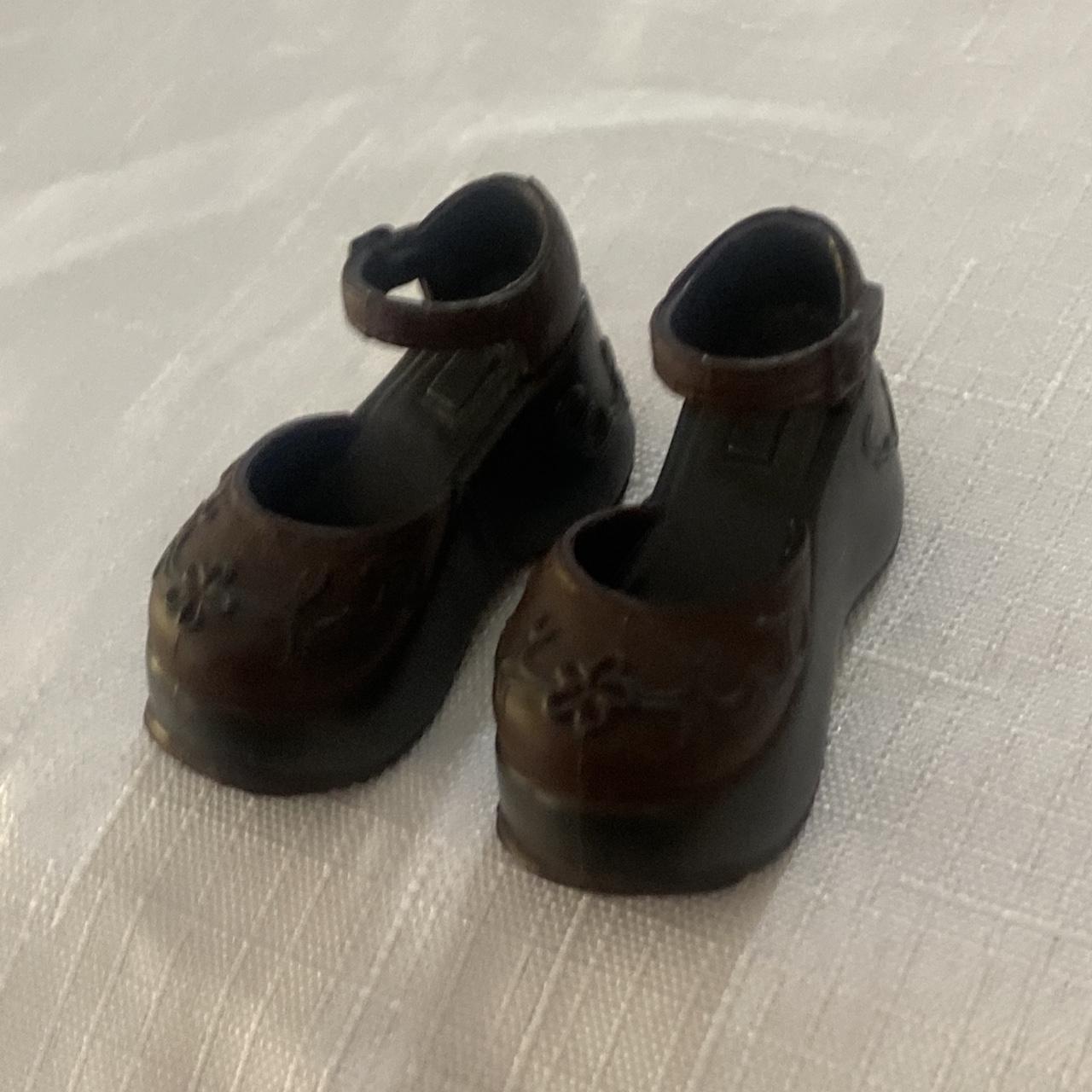 Doll SHOES brown sandals black Mary Jane Obitsu ... - Depop