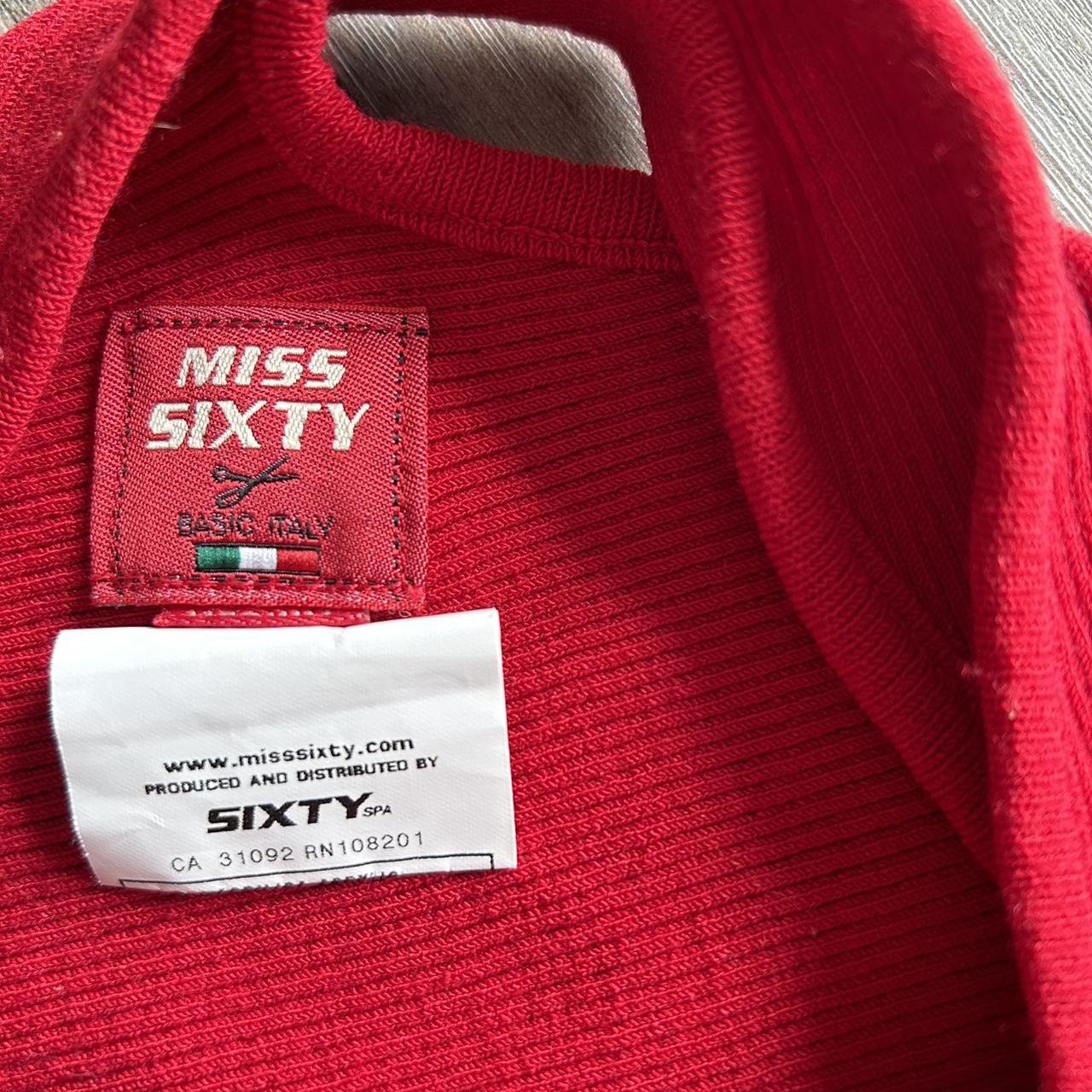 Miss Sixty Red vintage top. Perfect condition. Made... - Depop