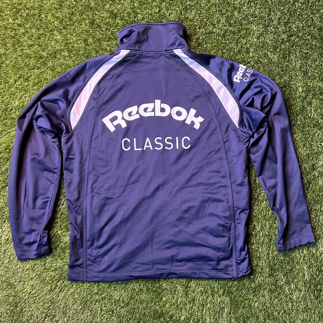 Retro Reebok Classic Track Jacket Size M In... - Depop