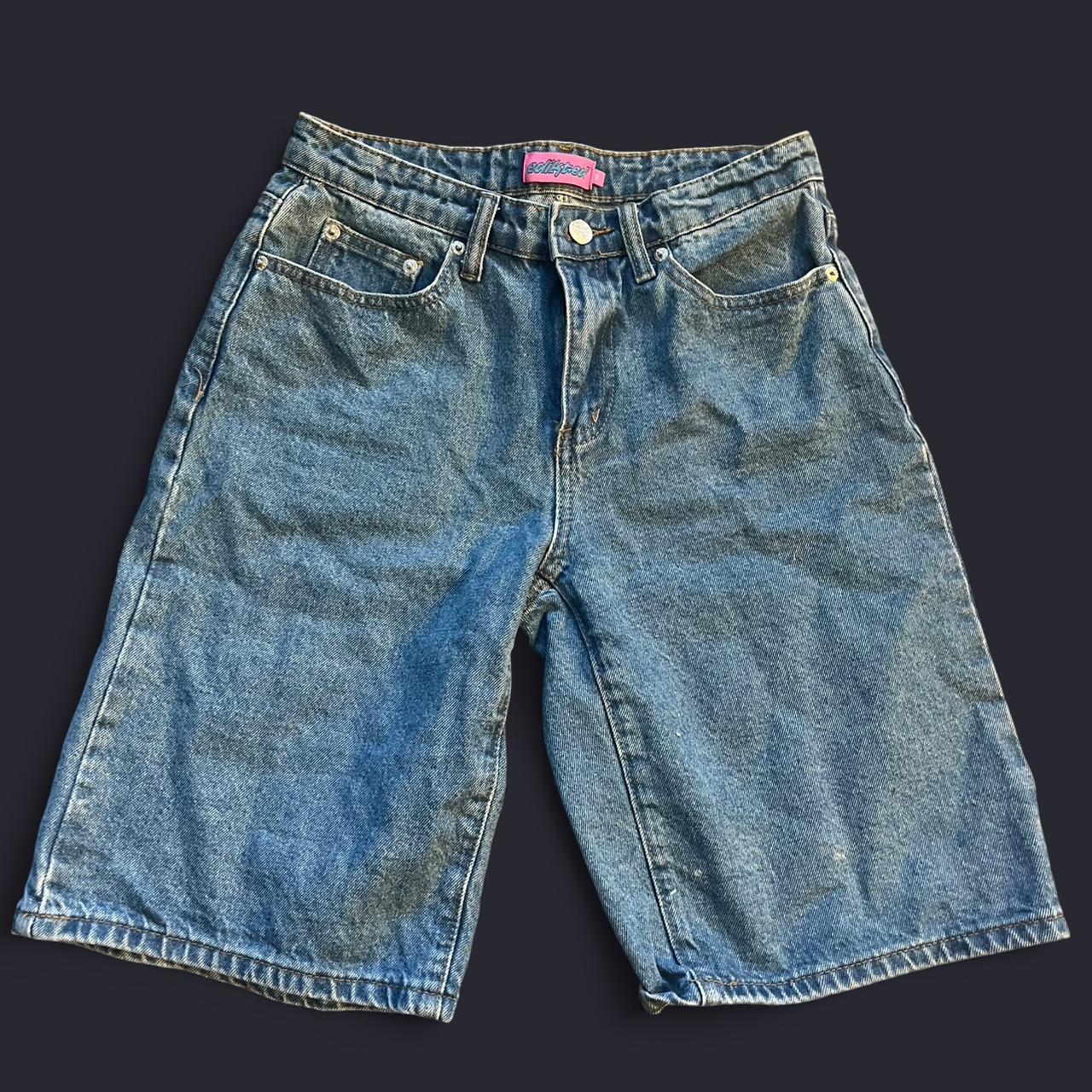 Edikted jorts/ denim shorts size XS they fit mid... | Depop
