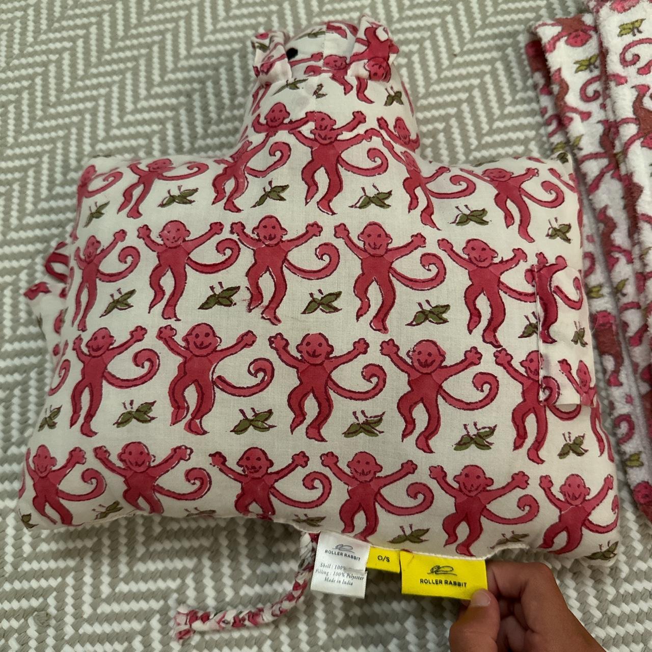 roller rabbit plushee and towel bundle! towel is... - Depop