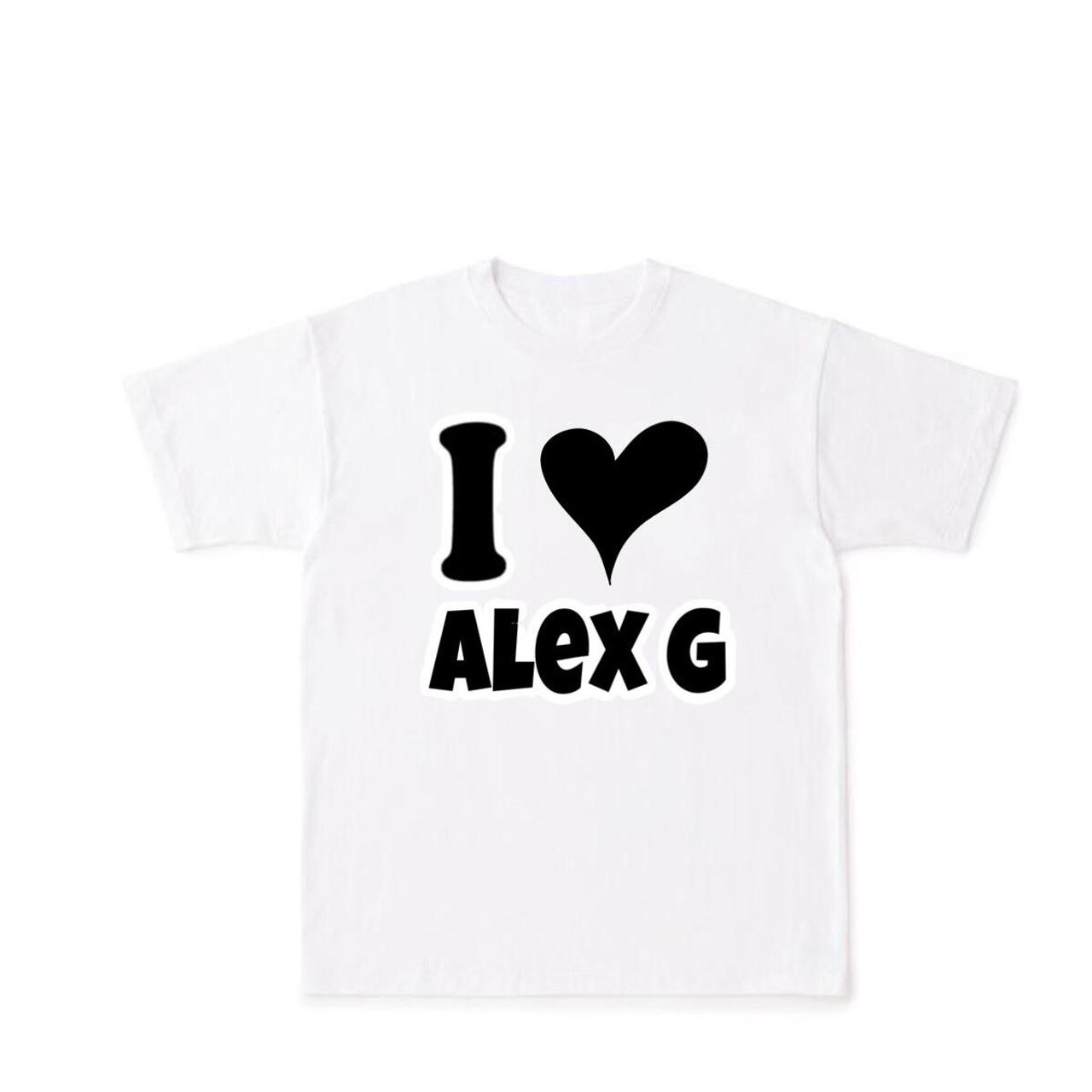 I heart Alex G shirt!🪐 Unisex True to size 100%... - Depop