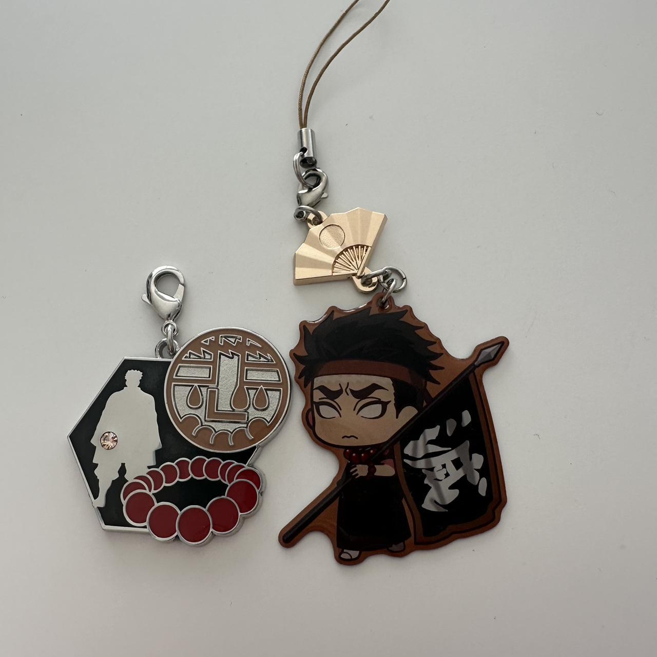 Gyomei demon slayer keychain set - Depop