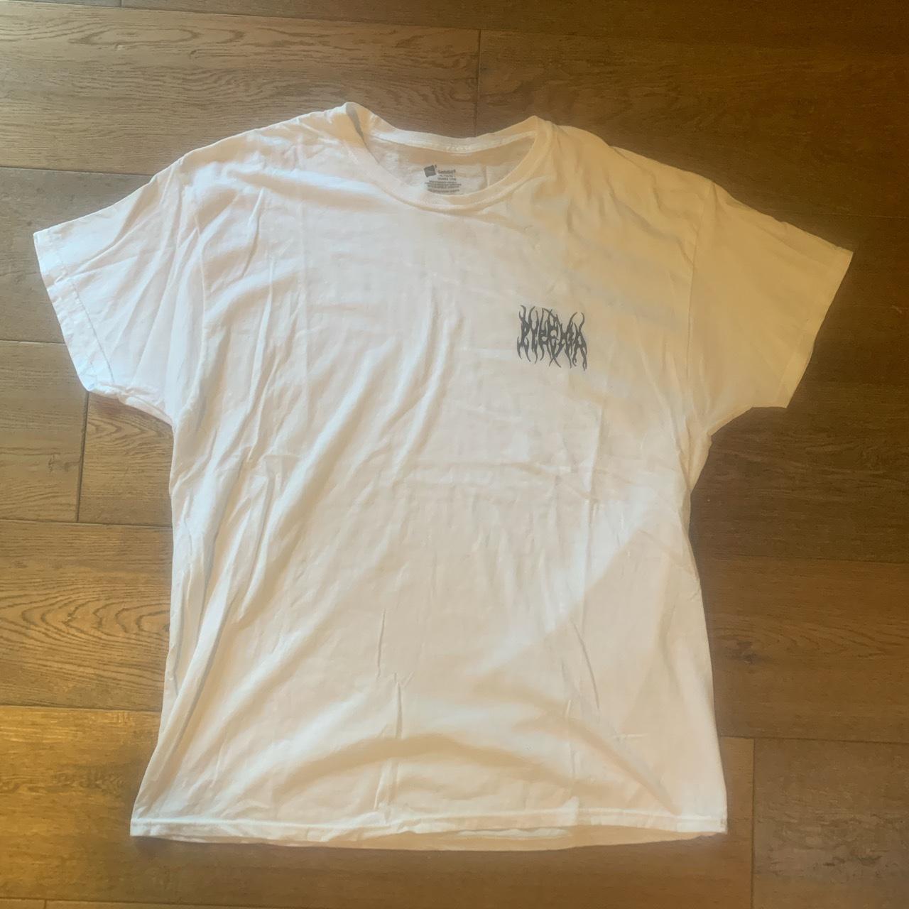 Pyrexia Logo Pocket Print Shirt XL #pyrexia... - Depop