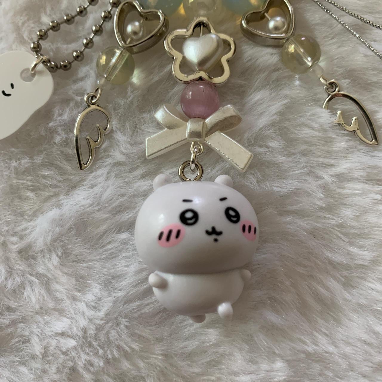 Chiikawa handmade keychain phone charm clutter... | Depop