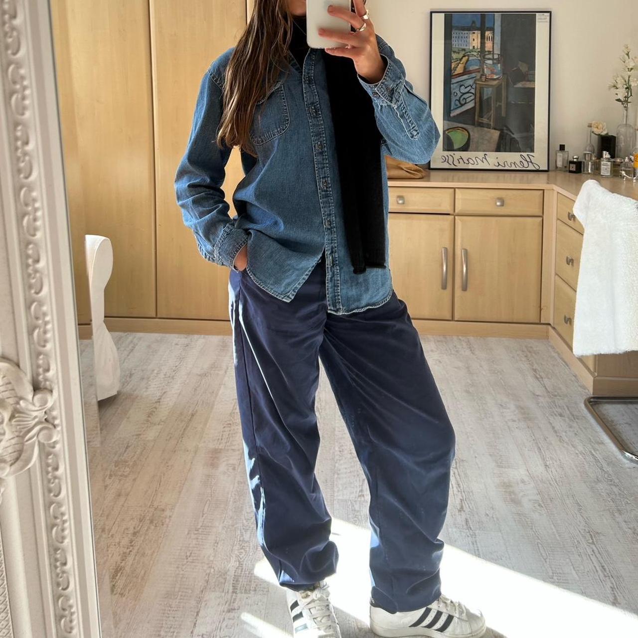 Super cute y2k Nike trackies Really nice baggy... - Depop