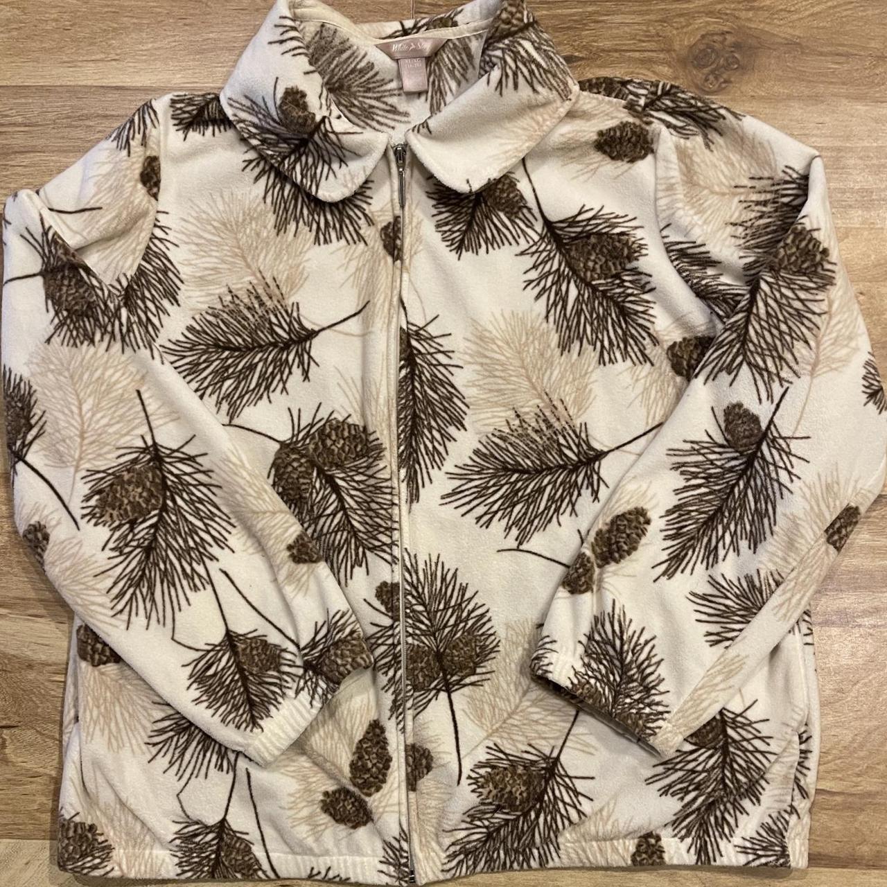 White Stag Fleece Jacket Size XL #coat #jacket #soft - Depop