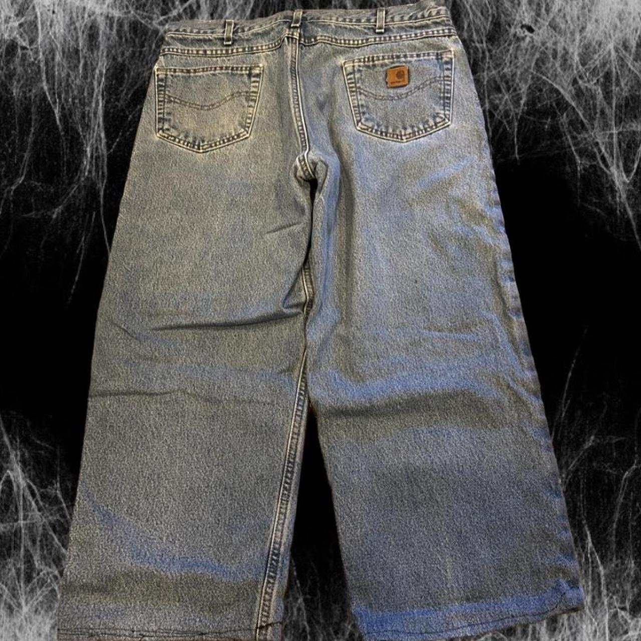 Carhartt Insulated Baggy Jeans Tagged 38x36 Hemmed Depop