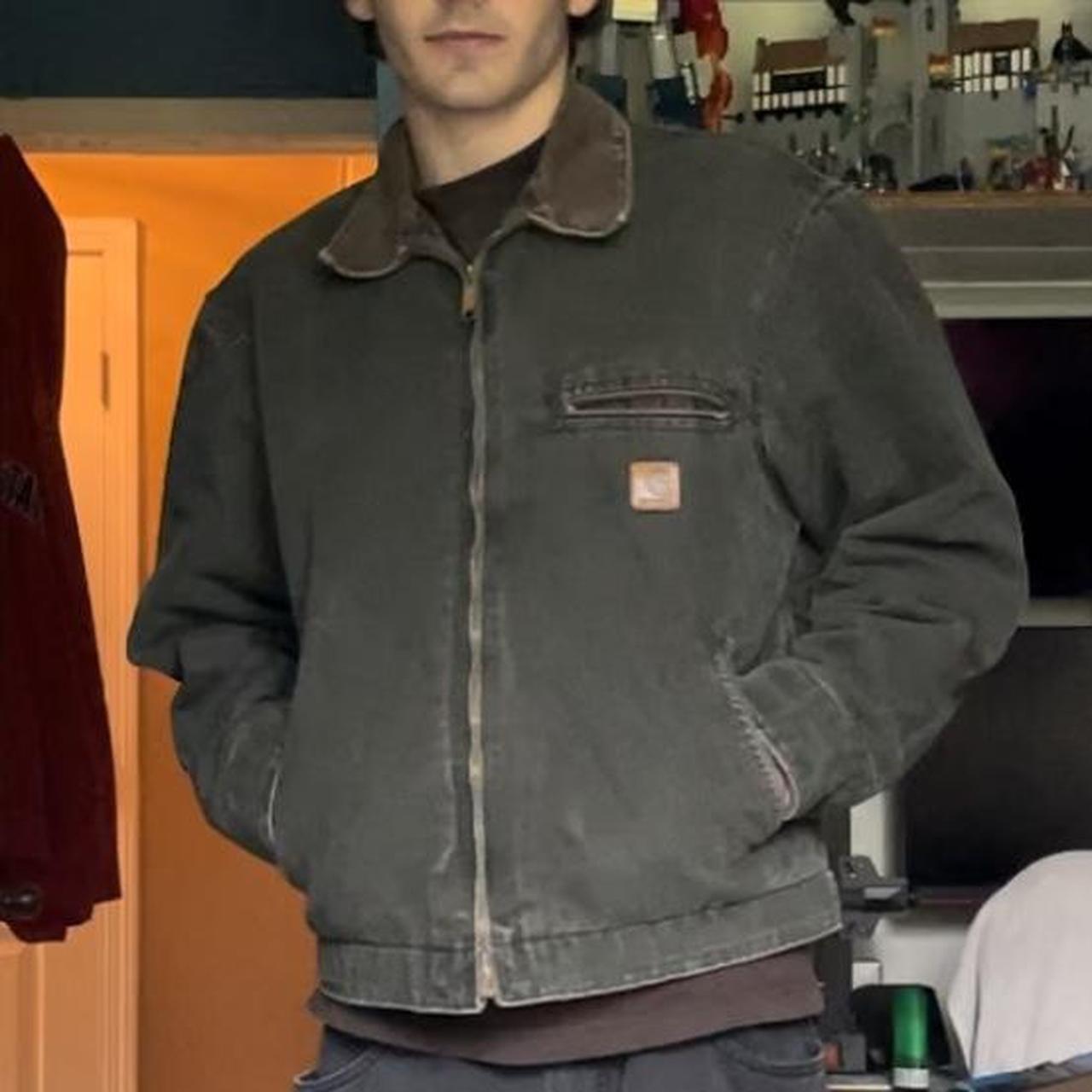 Green 2003 Carhartt j97 mos moss medium ALREADY... - Depop