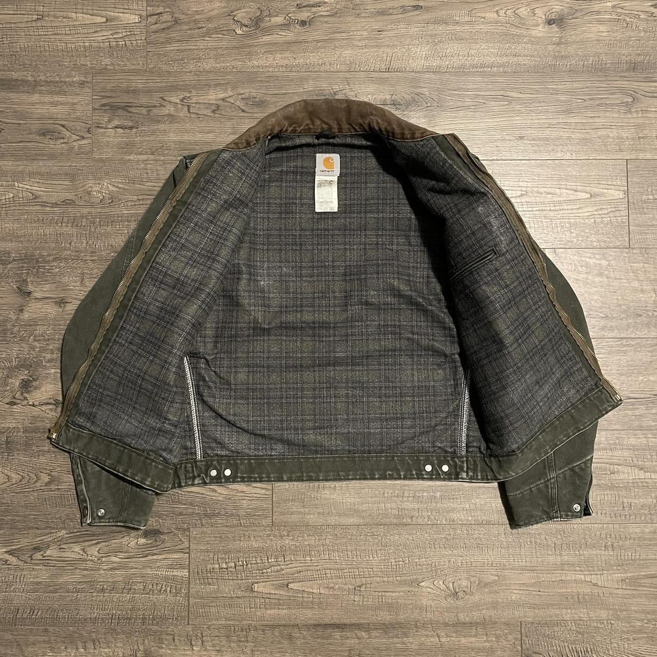 Green 2003 Carhartt j97 mos moss medium ALREADY... - Depop