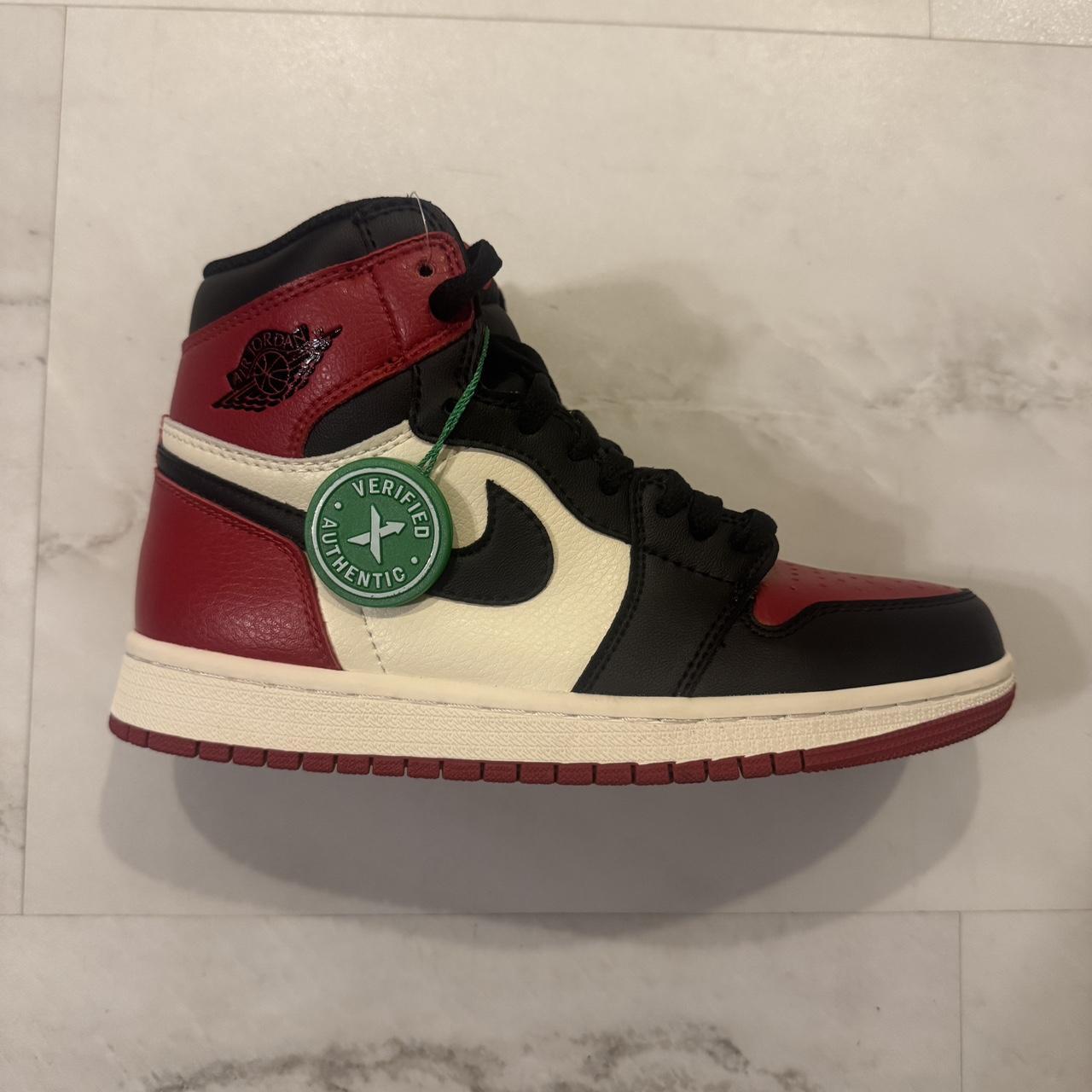 Nike Air Jordan 1 Retro High OG “Bread Toe” (women’s... | Depop