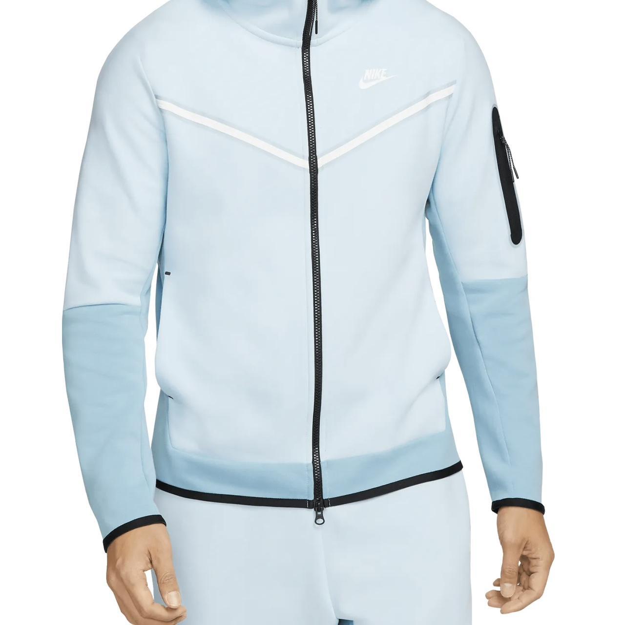 Nike Tech Fleece Baby blue tech fleece deadstock... - Depop