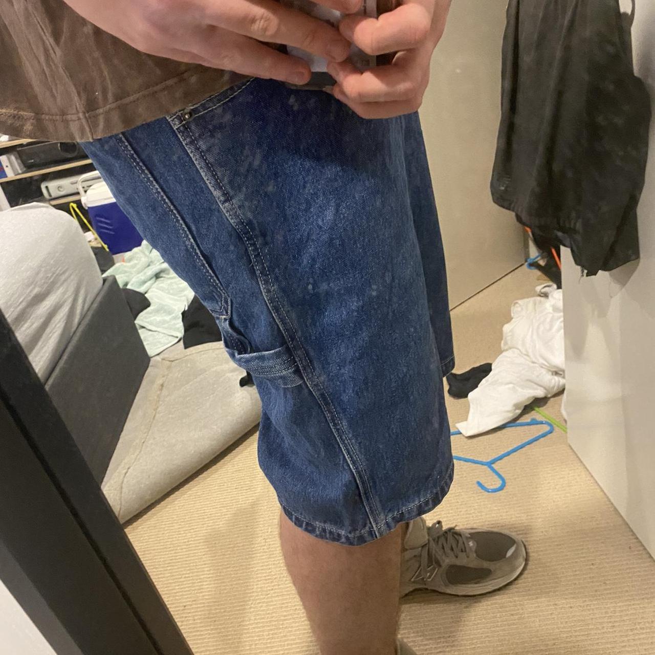 Absent carpenter shorts/jorts bought them and never... - Depop