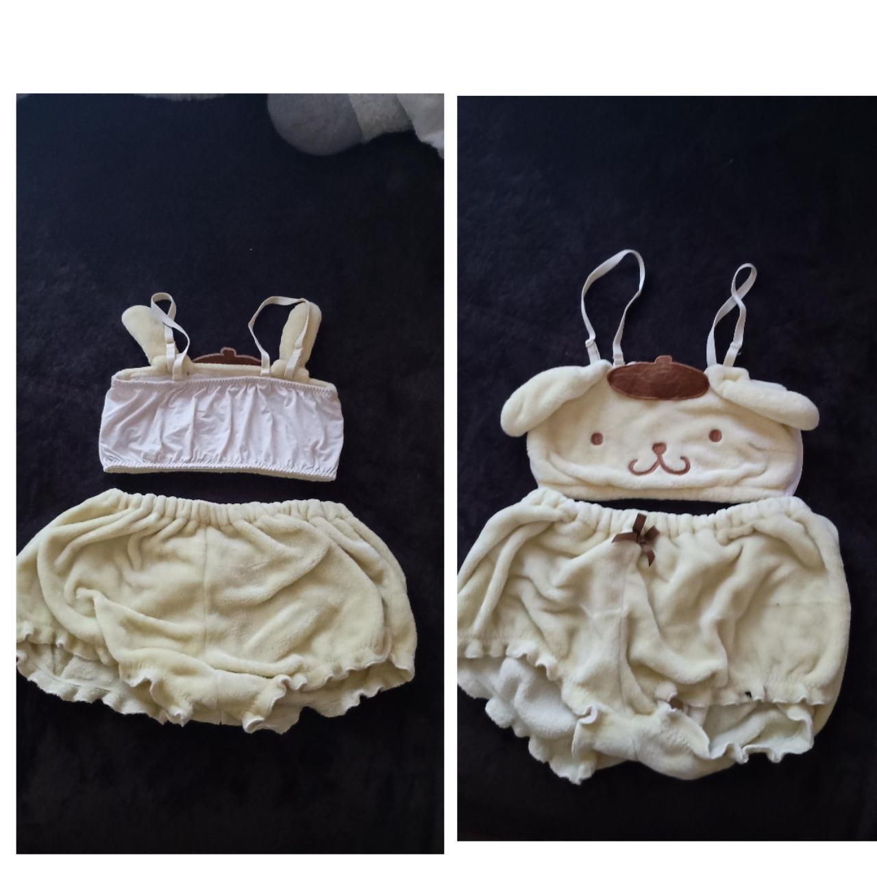 Comfy pajama Sanrio Pompompurin set :3... | Depop
