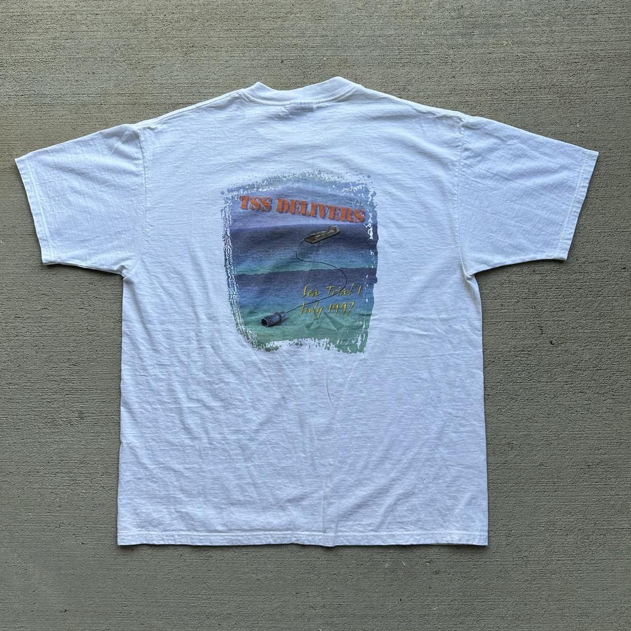 1997 Oneita TSS Delivers t shirt •SIZE:... - Depop