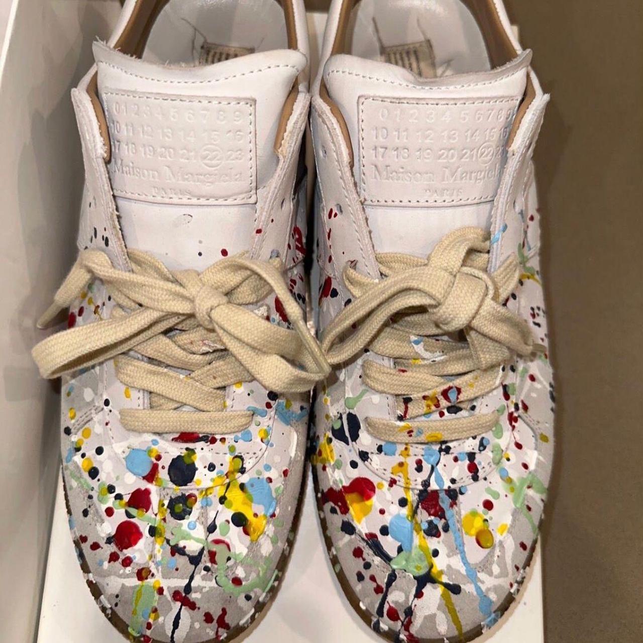 Maison margiela paint splatters AUTHENTIC Ones... | Depop