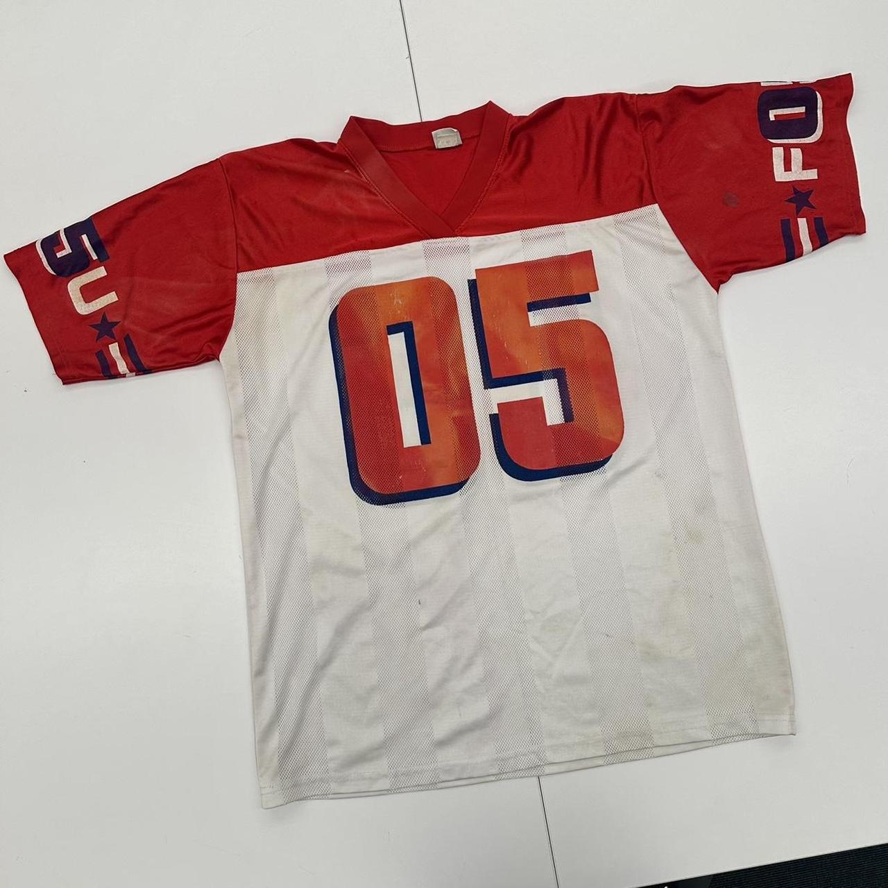 Vintage Y2K Distressed FUBU 05 Jersey Baggy Boxy... - Depop