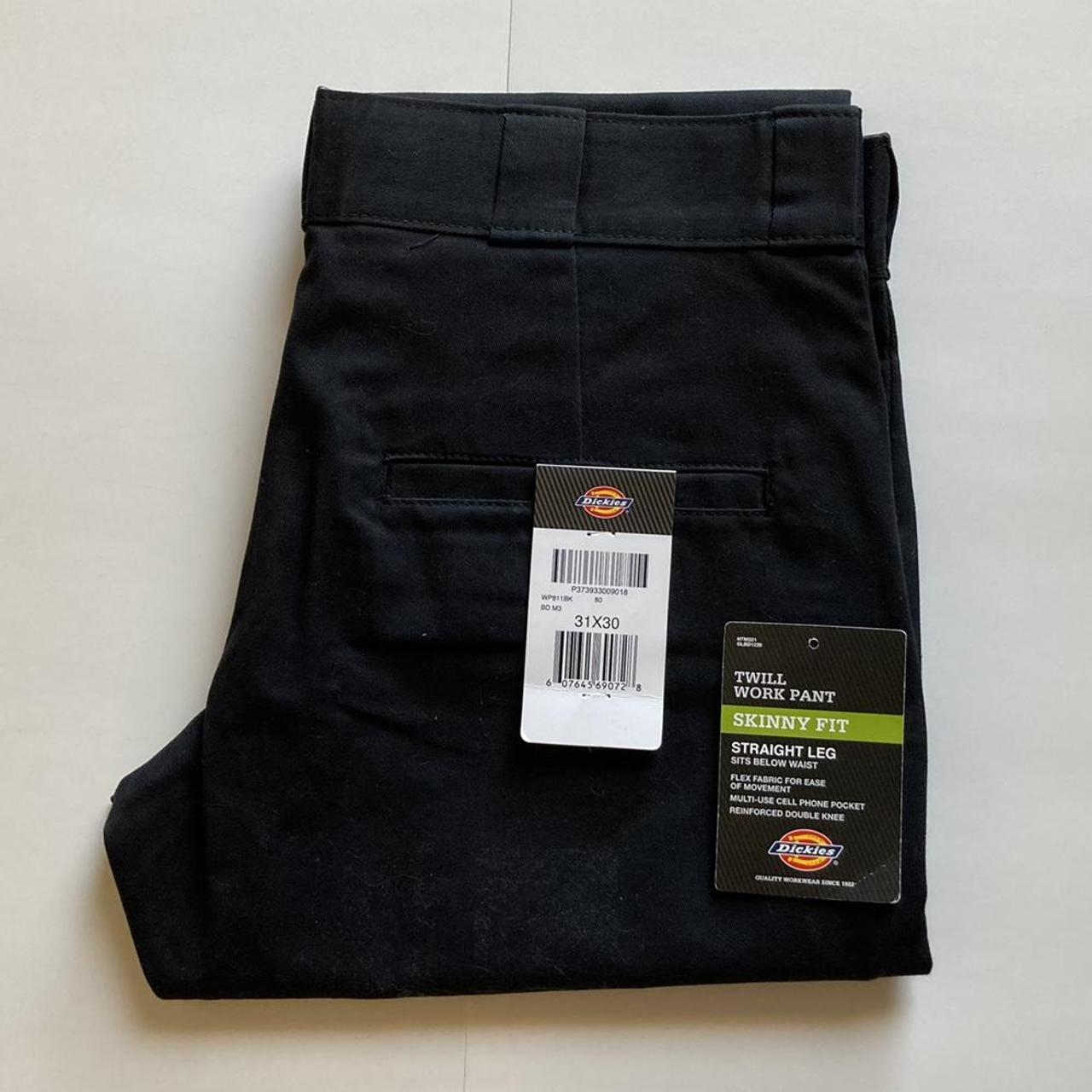 NWT Dickies Skinny Fit Straight Leg Double Knee Work... - Depop