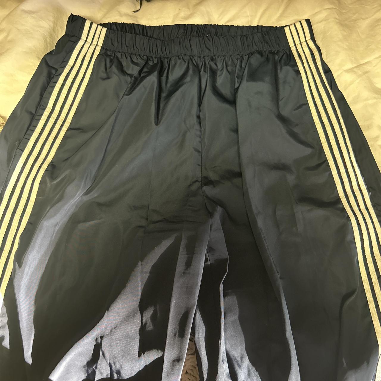 Edikted remy ribbon track pants size small. Only... - Depop