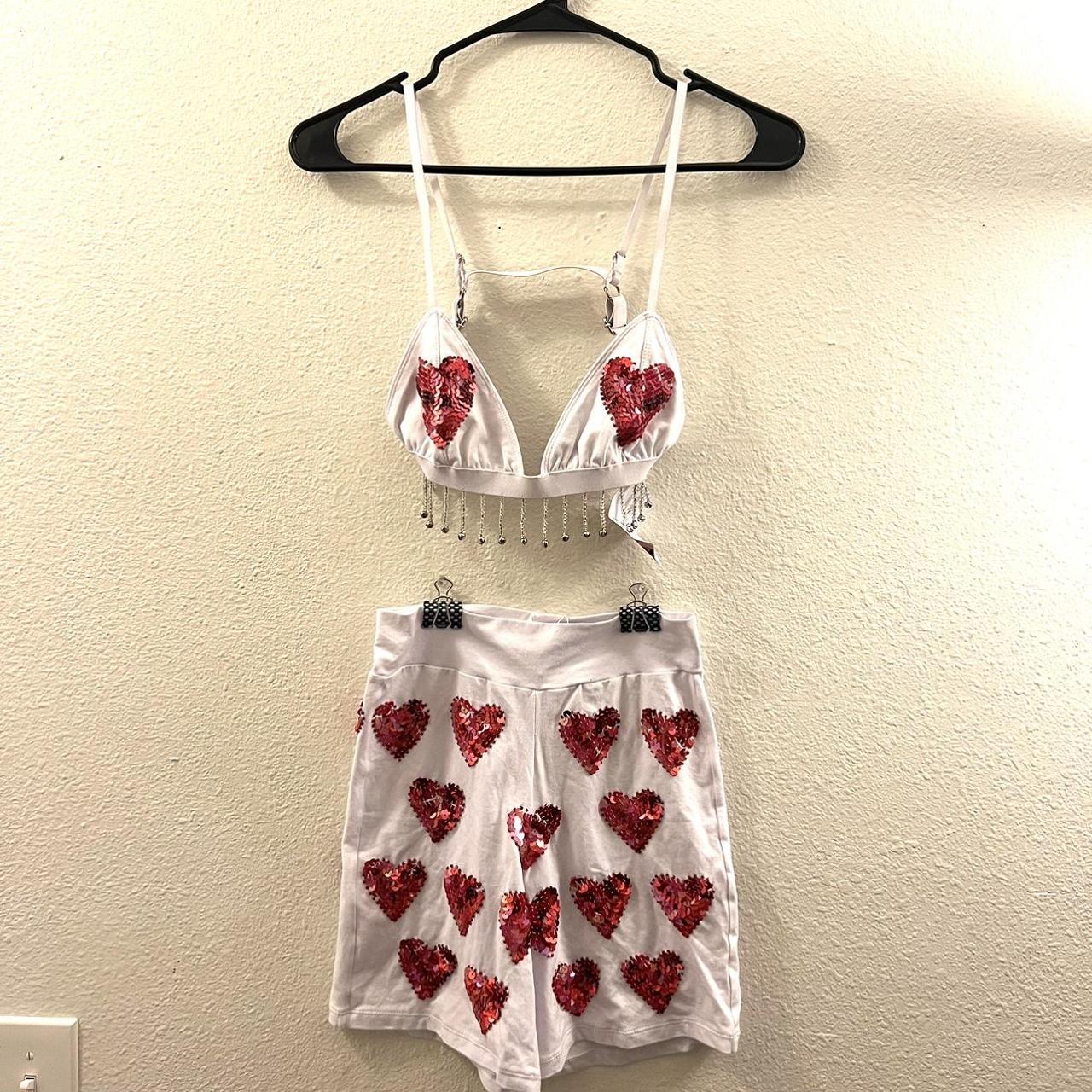 Her Pony the Label. Beaded Heart Set. NWT. Just... - Depop