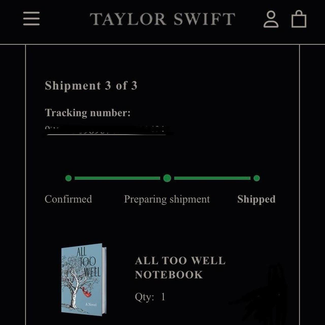 taylor swift all too well notebook / diary / journal... - Depop