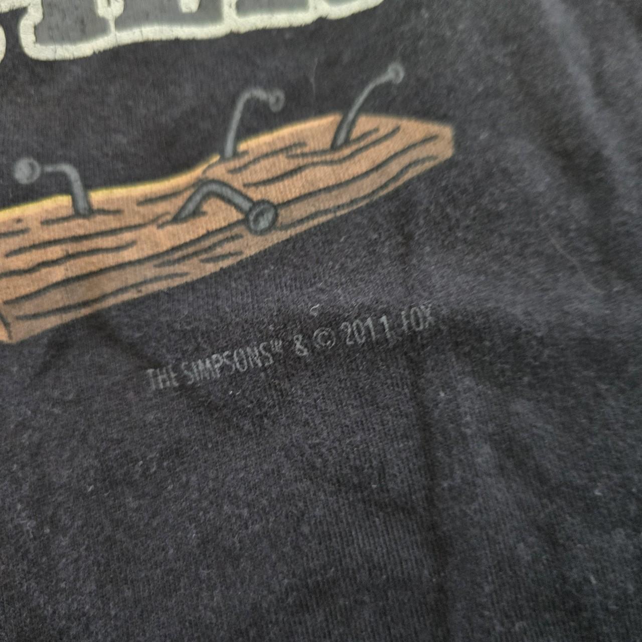 Vintage Homer Simpson Man vs Hammer tee 2011... | Depop