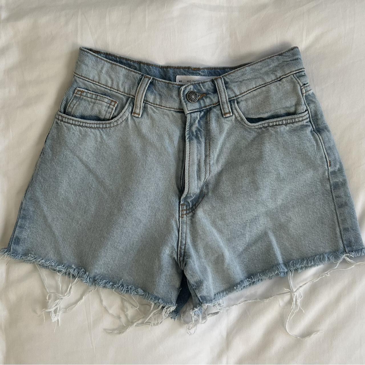 Subdued Women's Blue Shorts | Depop