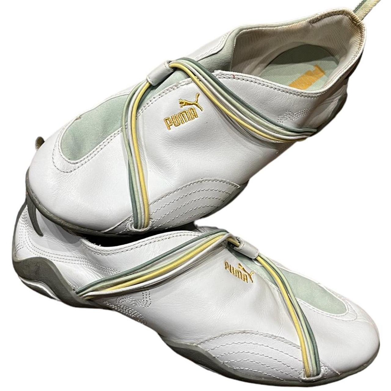 Vintage Y2K Archive Gorpcore Ballet Puma Leather... - Depop