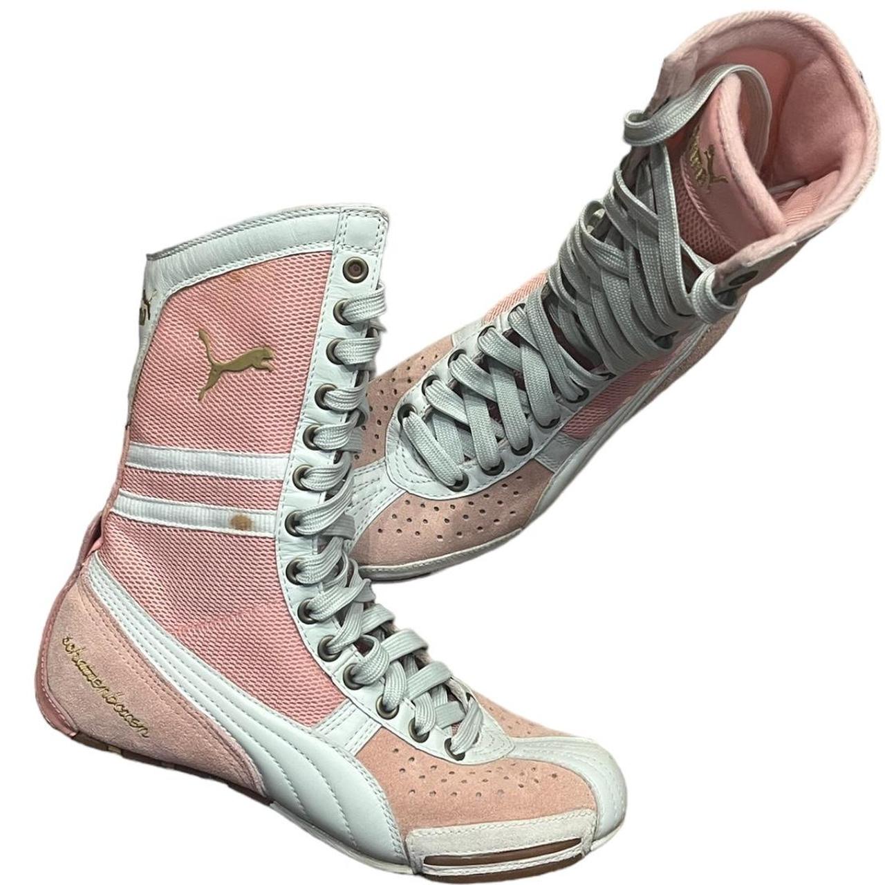 Vintage Y2K Archive Gorpcore Puma Boxing Boots Good... - Depop