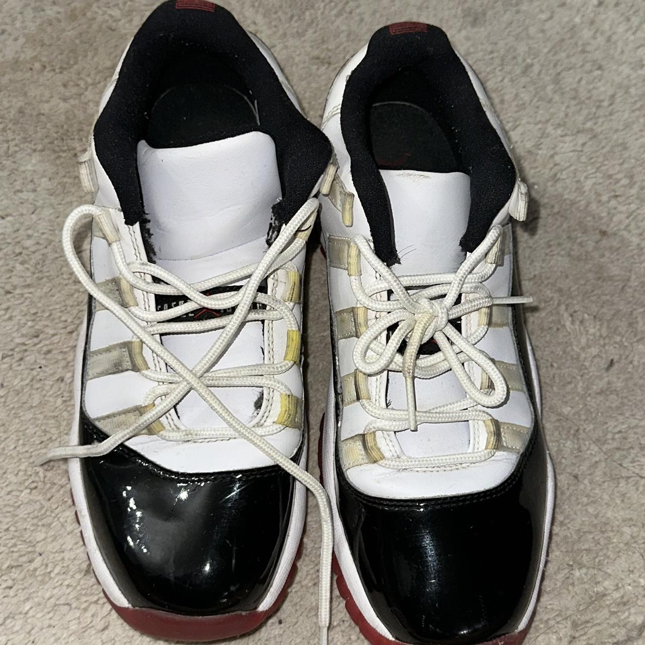 Jordan 11’S retro low Bred !Old shoes ! Had them in... - Depop
