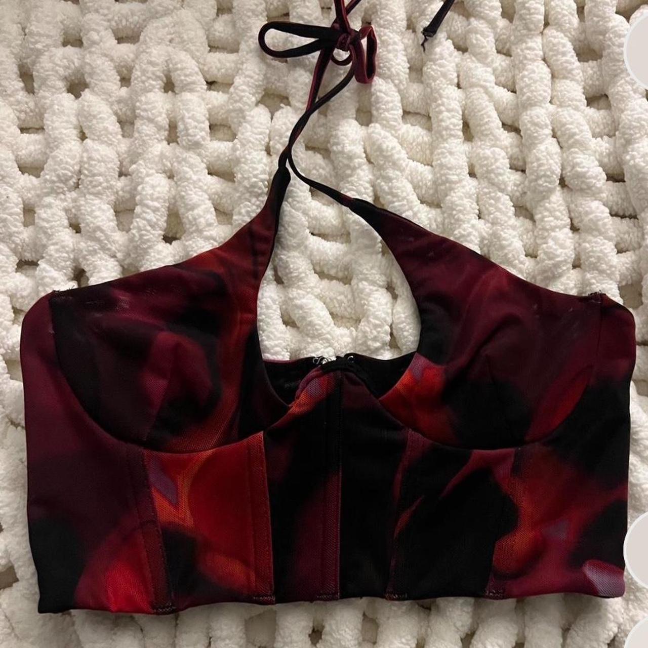 Repop: White fox top So cute but too small for... - Depop