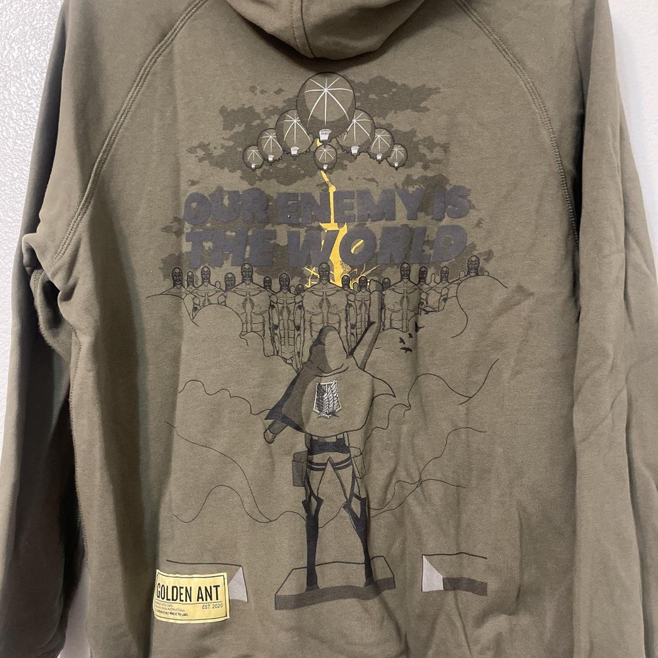 GOLDEN ANT AOT HOODIE How have I only worn this... - Depop