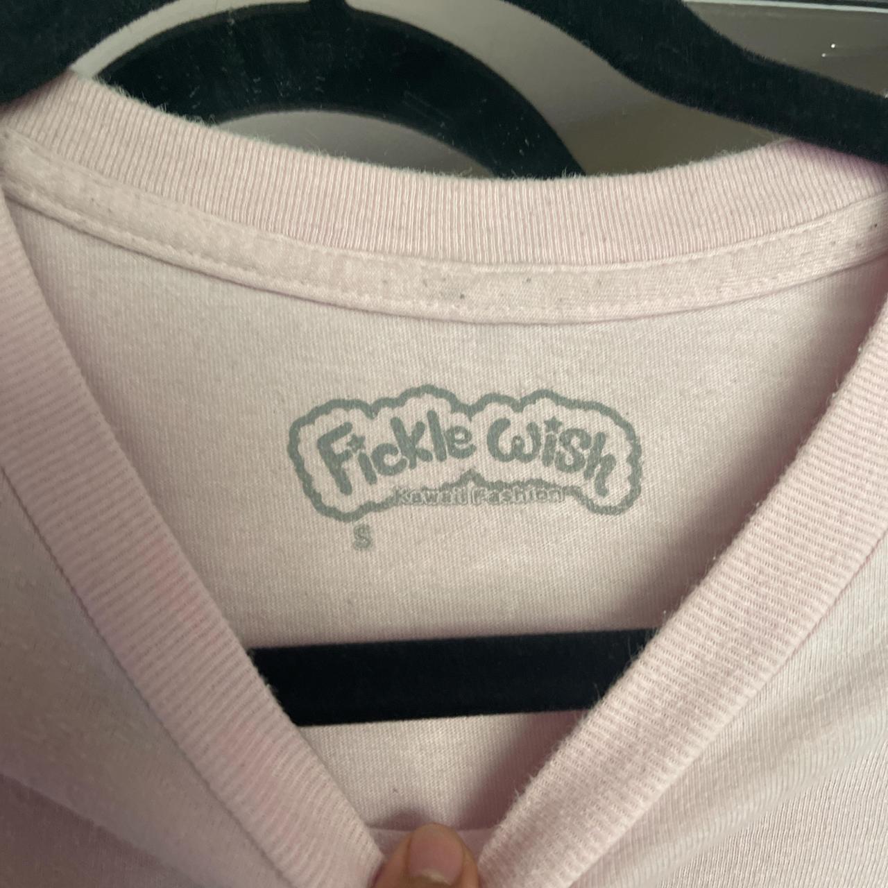 Fickle wish x Menhera chan t shirt A few dust... - Depop