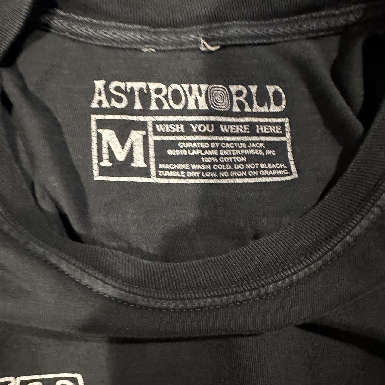 Travis Scott - Astroworld T-shirt Size M 100%... - Depop