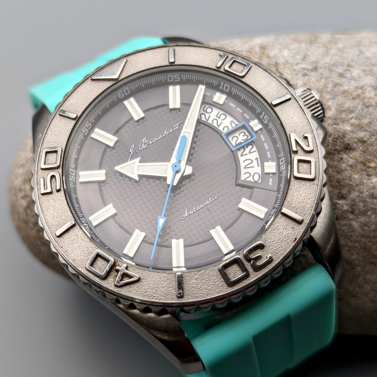 J. Bracket Chios Automatic 42mm Men's Dive Watch. A... - Depop