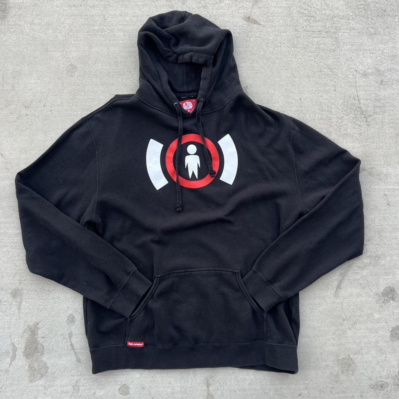 Y2K alien workshop skateboard company hoodie super... - Depop