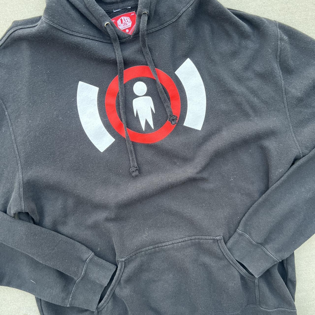 Y2K alien workshop skateboard company hoodie super... - Depop