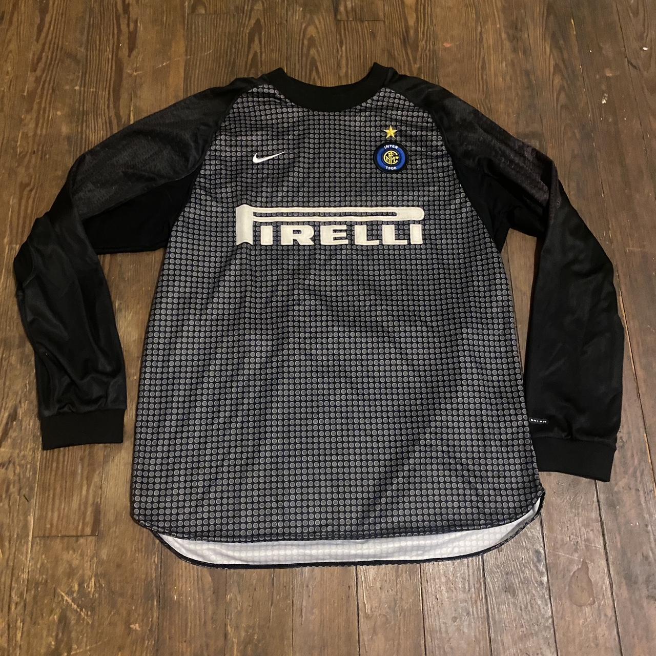 Vintage Inter Milan Nike Jersey Tagged L Chest... - Depop