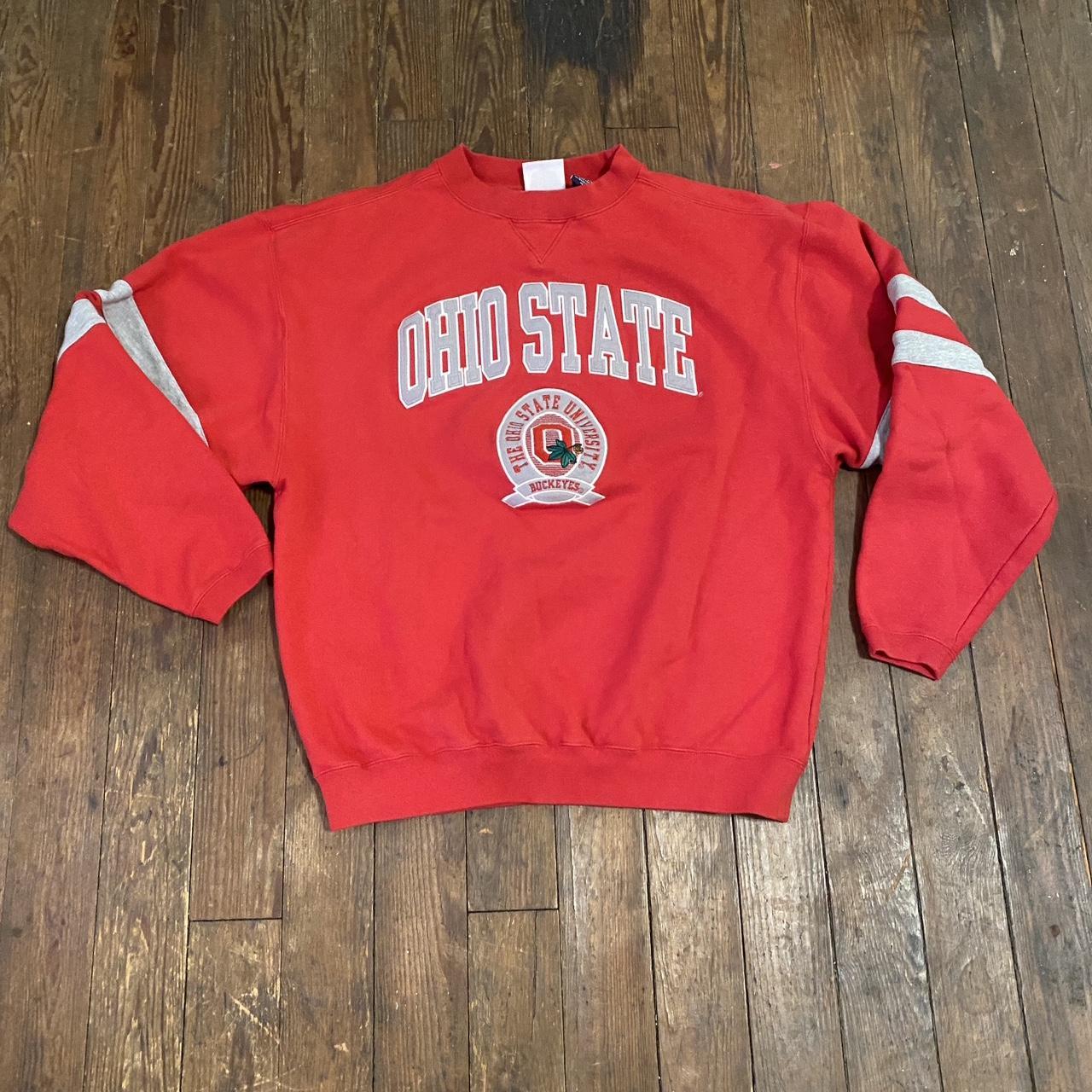 Vintage Ohio State OSU Buckeyes Crewneck Tagged... | Depop