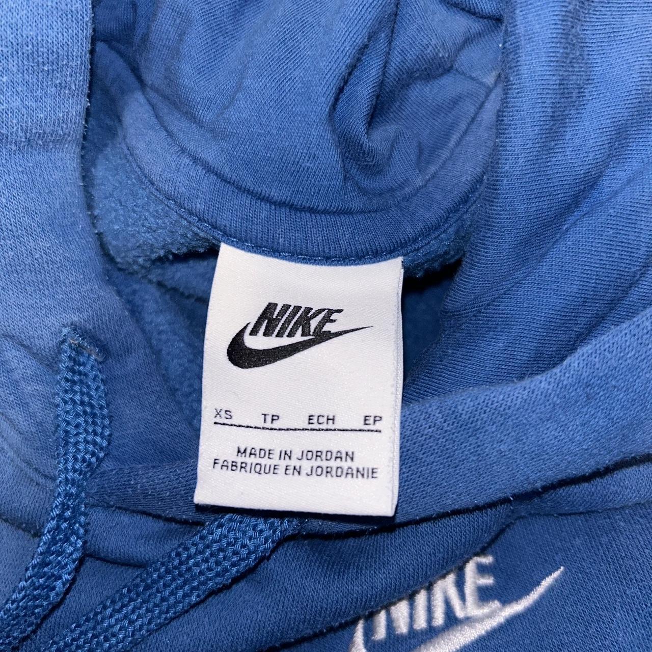 Nike XS Blue Hoodie. Comfortable Hoodie. #Nike - Depop