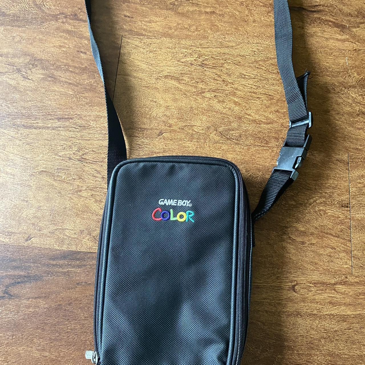 Vintage gameboy color bag crossbody carrier travel... - Depop