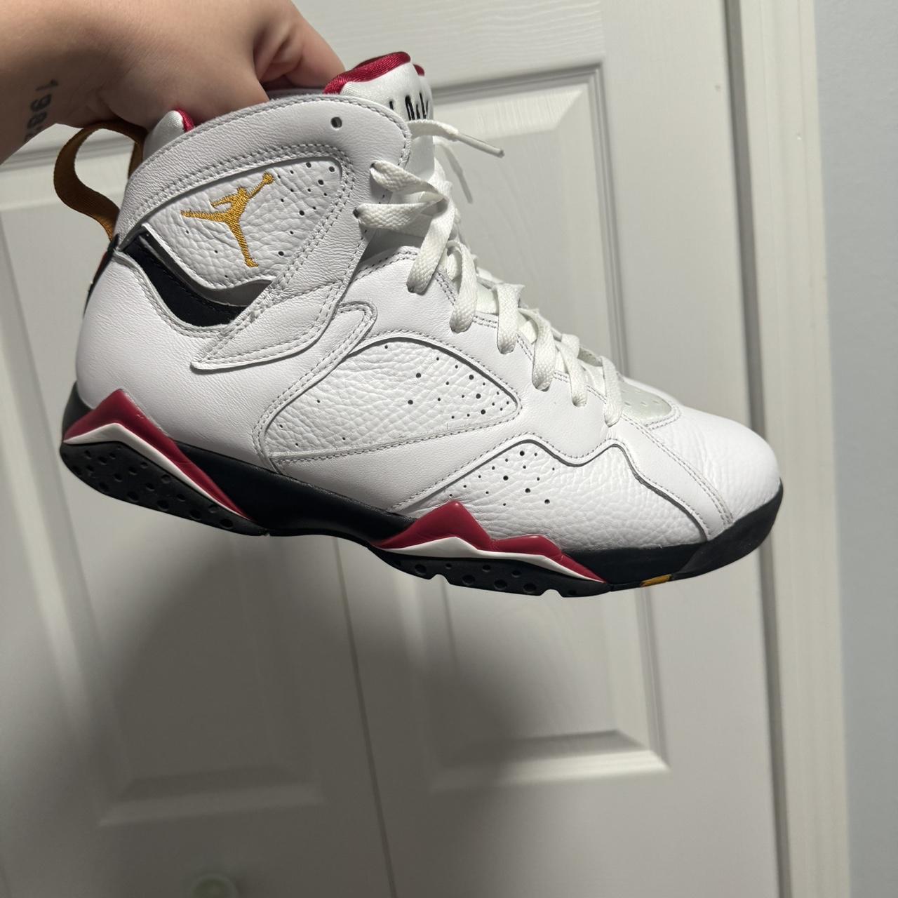 Jordan 7 Cardinal 🐦 Size 11 og box! 9/10 condition... - Depop