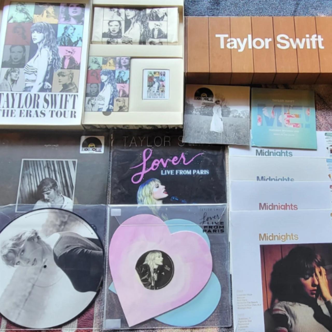 Taylor Swift lover live from paris vinyl bundle - Depop