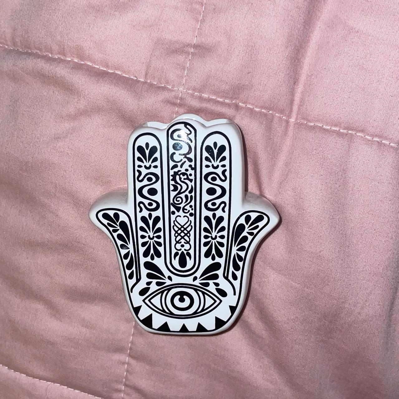 Small hamsa flower vase 🪬 - Depop