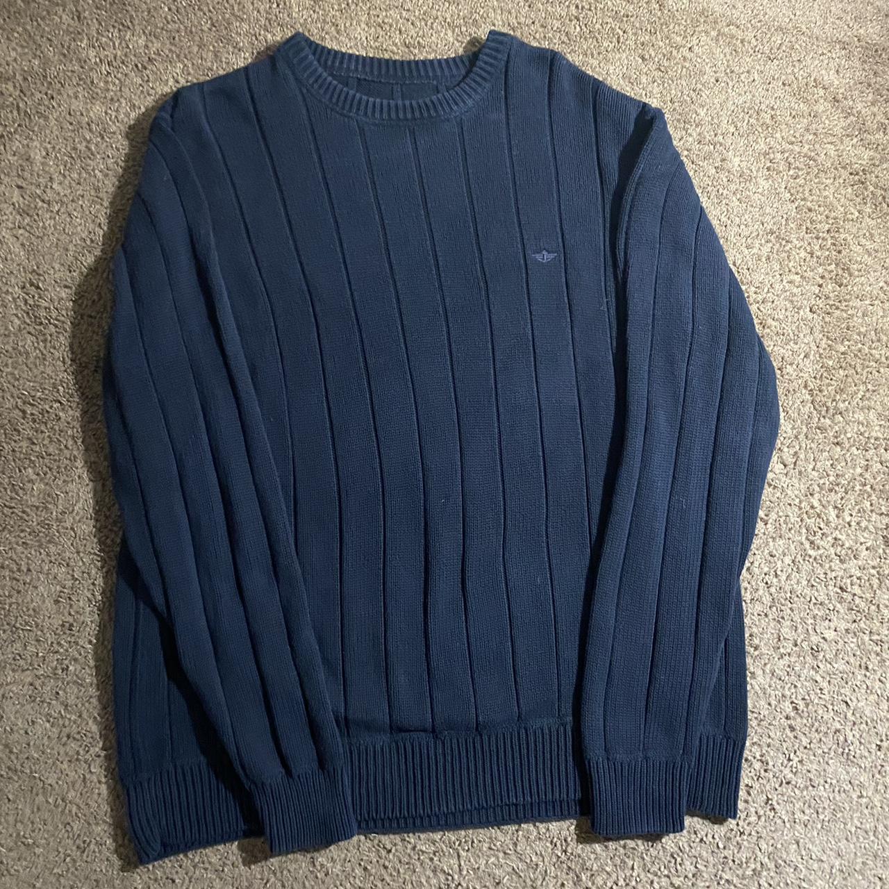 black dockers sweater || model height: 5’7 || DM... - Depop